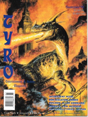 TYRO Entertainment and Hobby Magazine Vol 2 #3 Comics SF Gaming 1998 ...