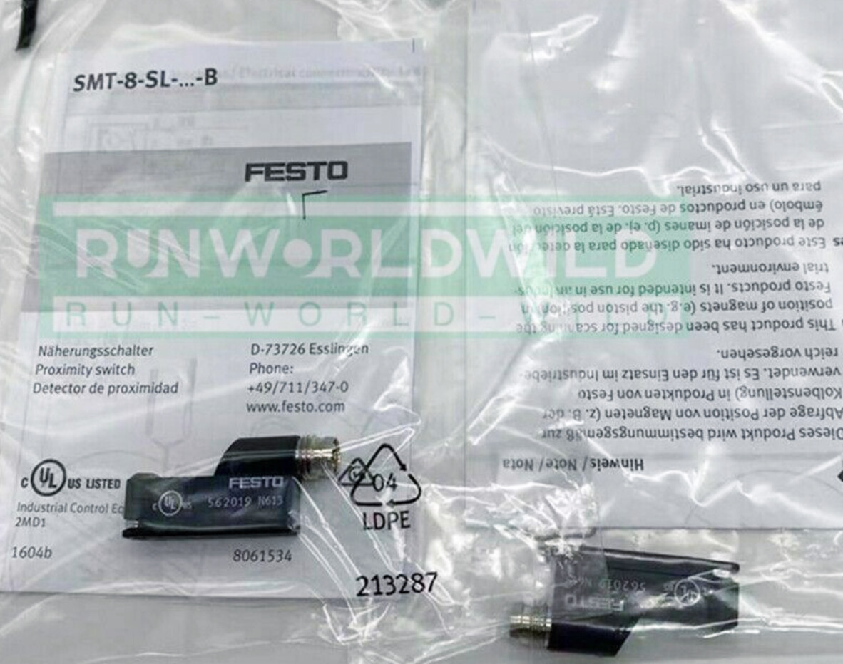 1 of NEW For FESTO magnetic switch SMT-8-SL-PS-LED-24-B 562019 | eBay