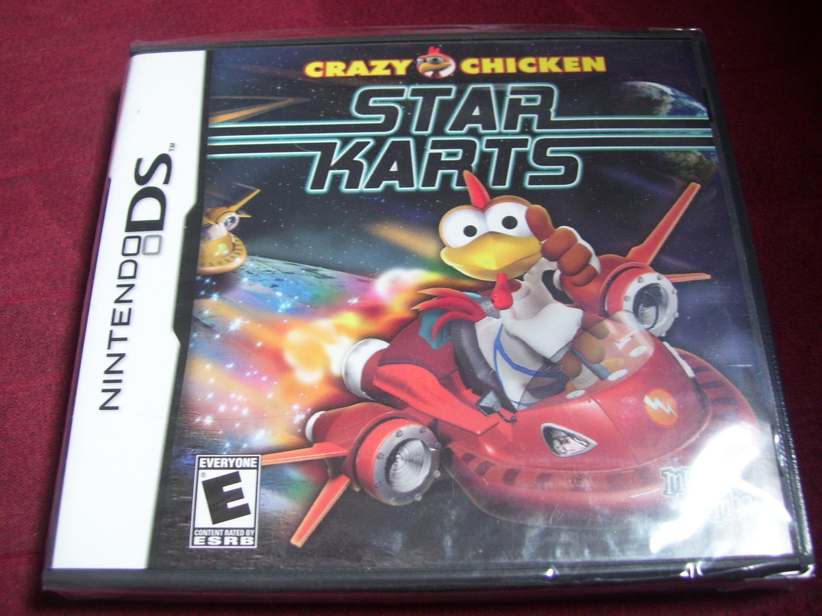 CRAZY CHICKEN STAR KARTS DS FACTORY SEALED!!! C@@L!!! L@@K ...