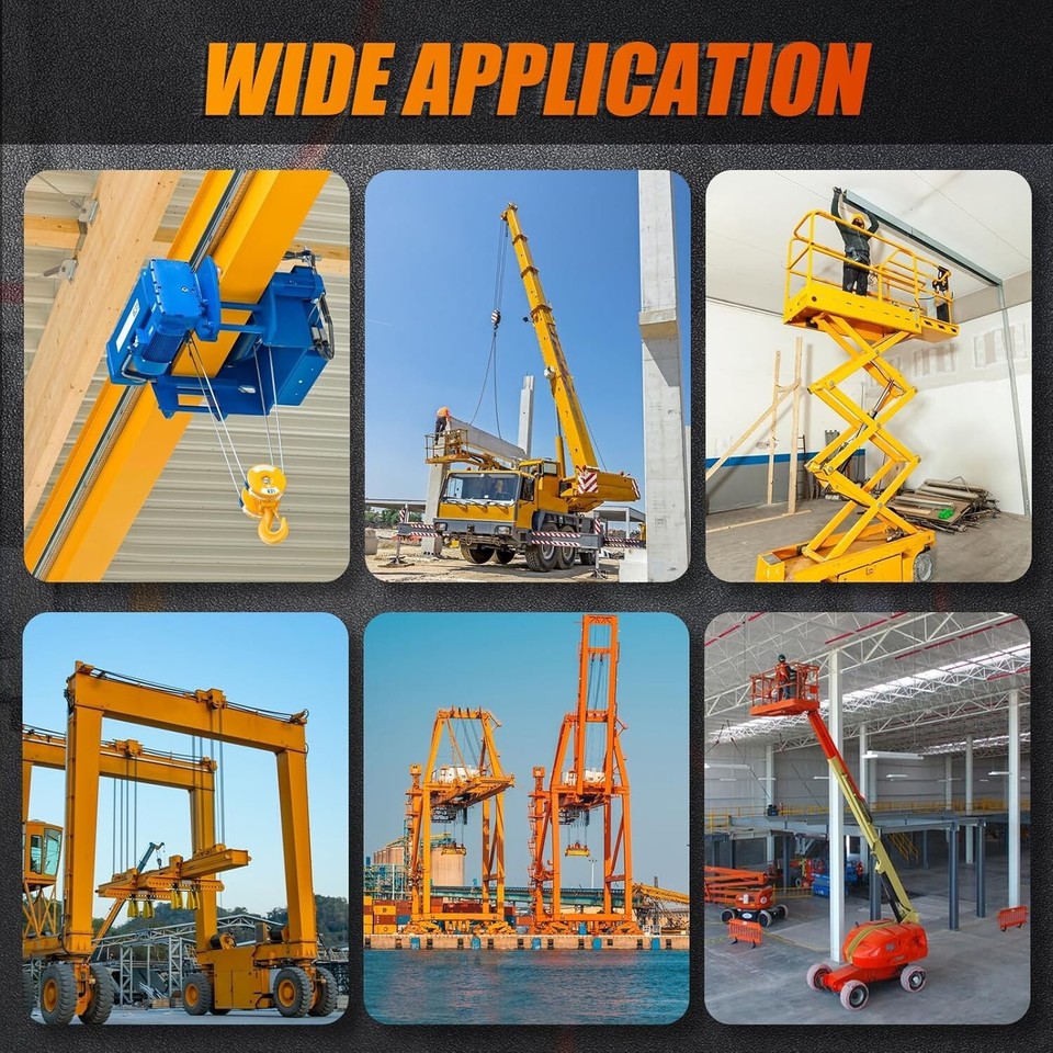 COB61 Crane Pendant Hoist Push Button Switch Rain Proof Truck Crane ...