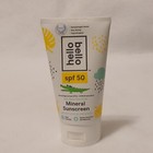 Hello Bello Kids Mineral SPF 50 Sunscreen Lotion 5 oz Zinc Oxide 01/24 ...