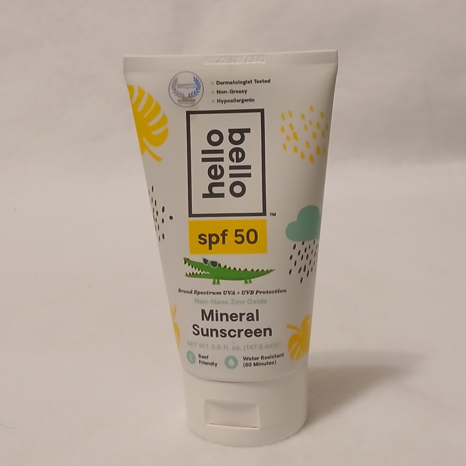 Hello Bello Kids Mineral SPF 50 Sunscreen Lotion 5 oz Zinc Oxide 01/24 ...