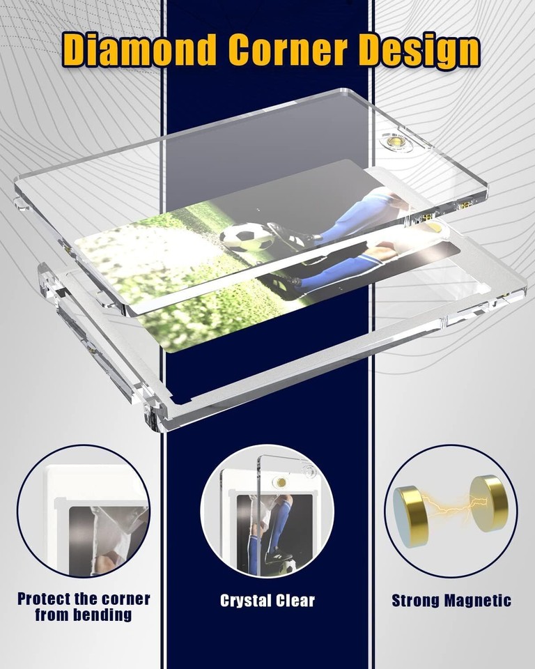 25 Pack Ultra Pro One-Touch Magnetic Card Holder For 35PT Trading ...