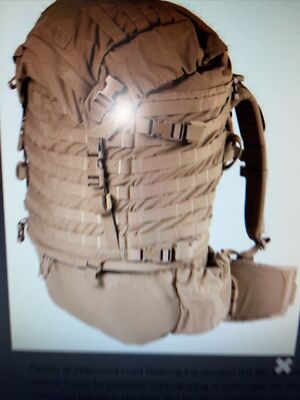 US MILITARY USMC FILBE RUCK SACK COMPLETE W/ SUSTAINMENT POUCHES W/ WET ...