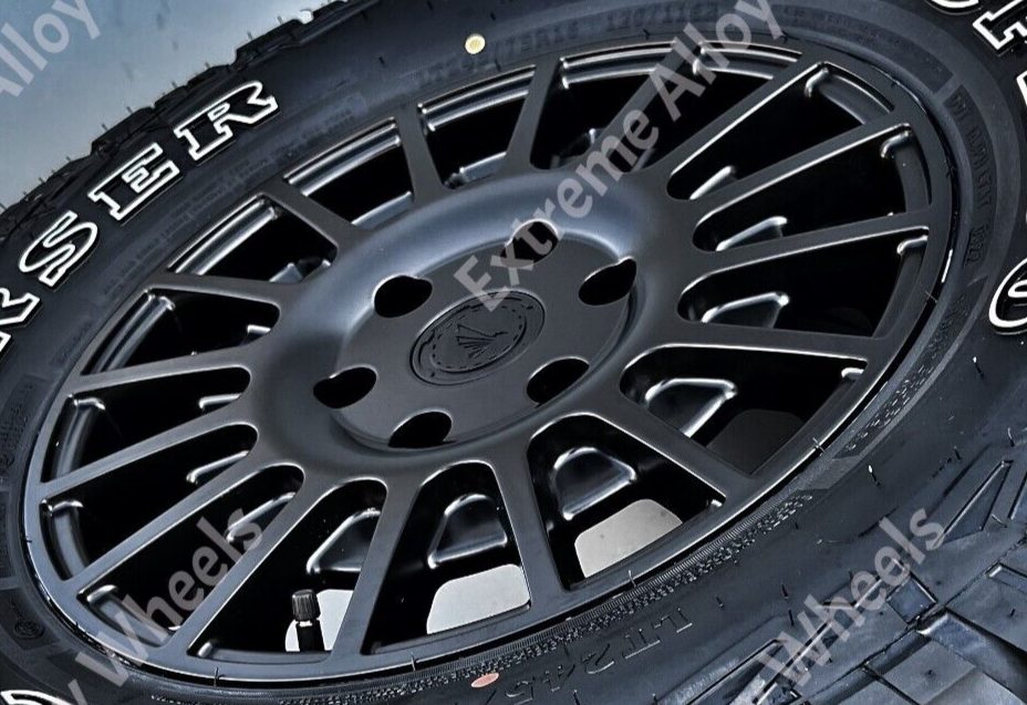 16" Black Swamper Alloy Wheels Volkswagen Crafter 6x130 Wheels Only ...