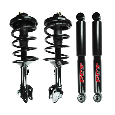 FCS Front Suspension Struts and Rear Shock Absorbers Kit For Honda ...