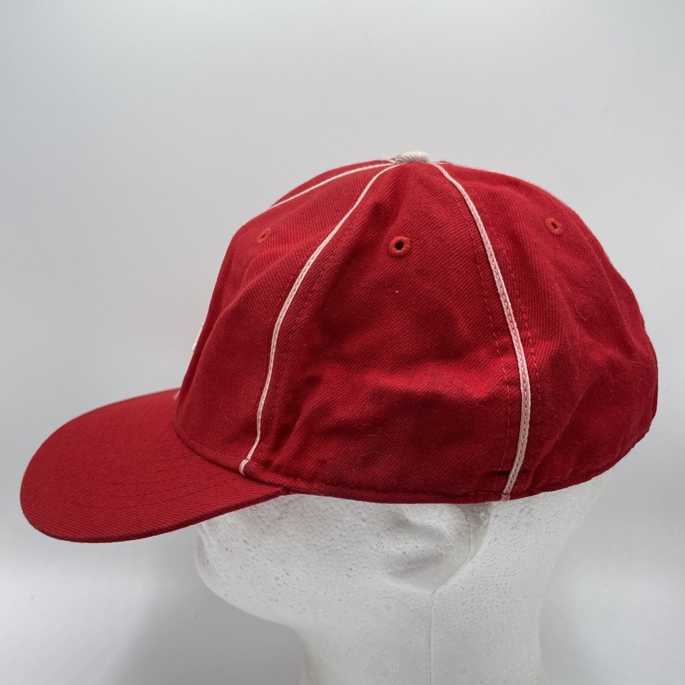 LA Dodgers Hat Twins Enterprise Fitted 7 5/8 Red Cooperstown Collection ...