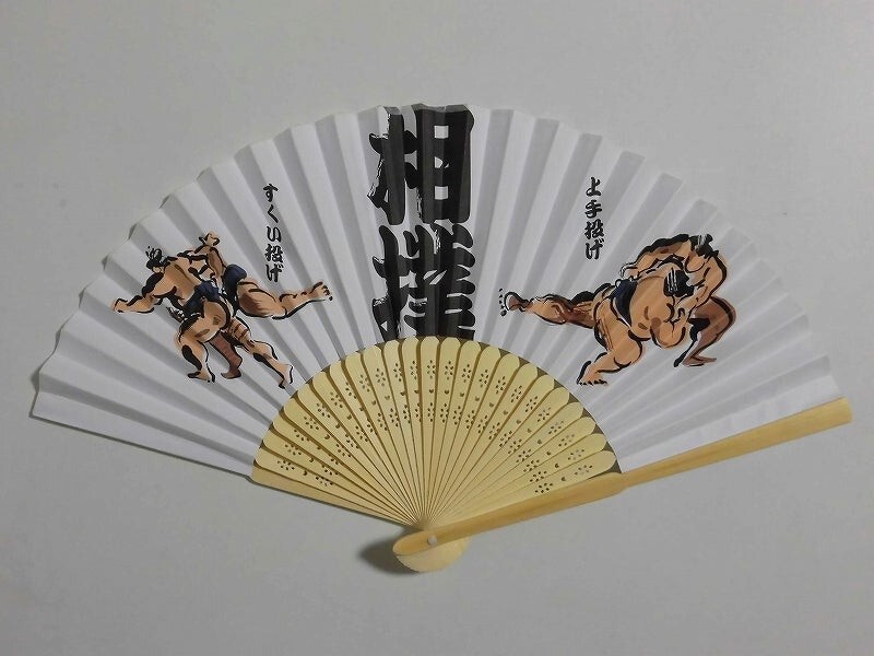Folding Fan Sensu set Daiso Japan Kabuki Mt.Fuji and Castle Sumo Ukiyo ...