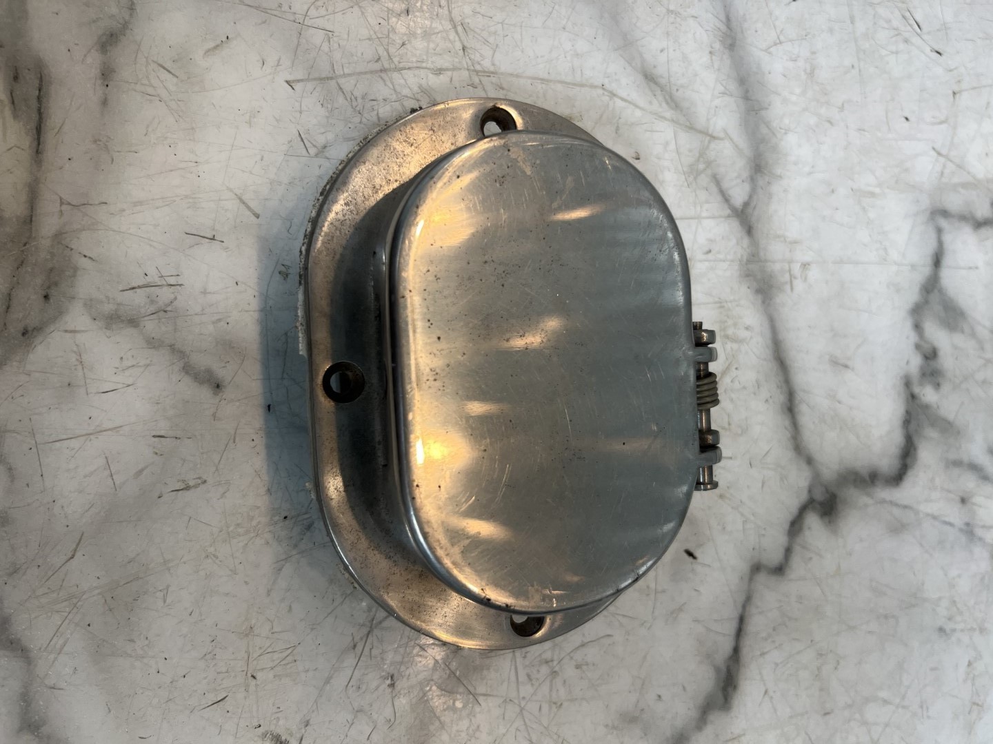 93 Sea Ray Sundancer 290 Boat stainless steel anchor rope hatch door ...