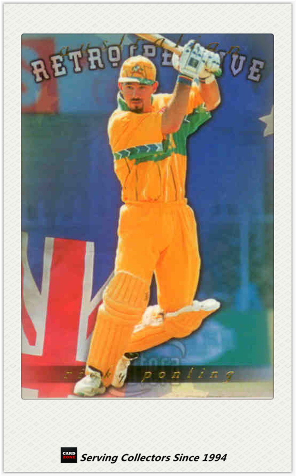 1996 Futera World Cup Cricket Trading Cards Retrospective AR4: Ricky ...
