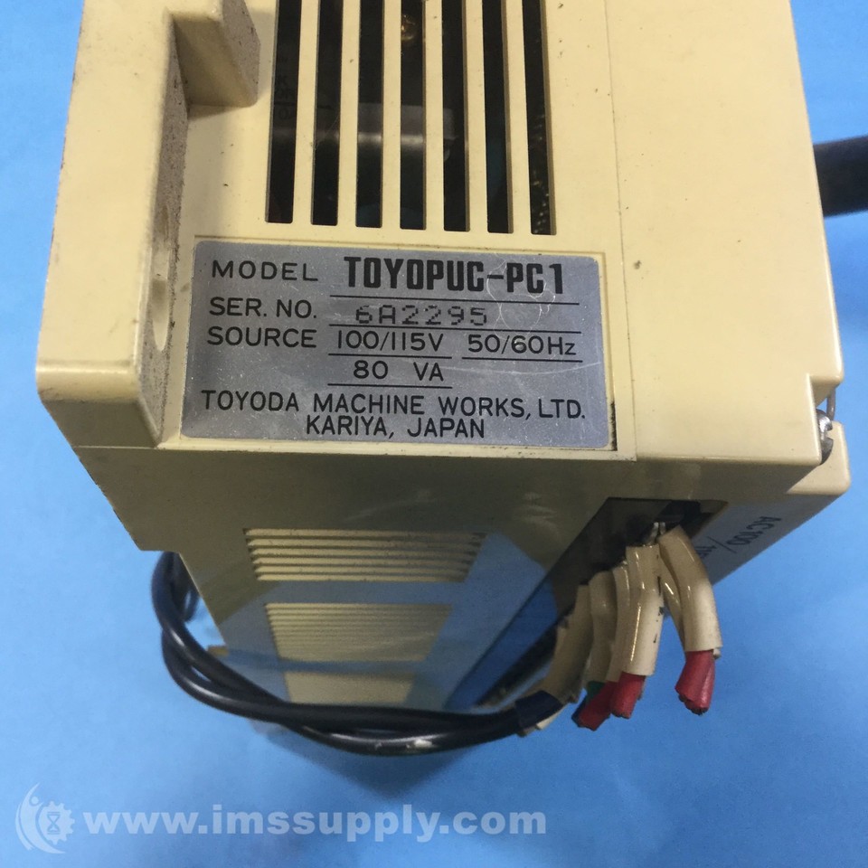 Toyoda Toyopuc-PC1 Control Servo Unit USIP | eBay