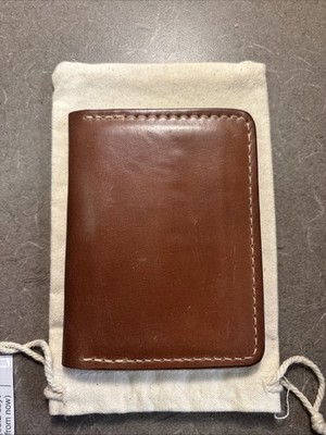 Ashland Leather Natural Shell Cordovan Tony The Ant Wallet | eBay