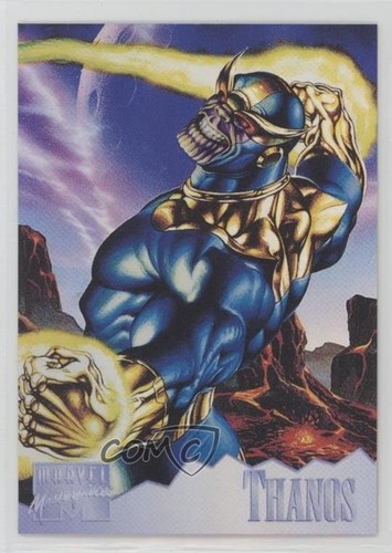 1995 Fleer Marvel Masterpieces Holo Flash Limited Edition Thanos #7 | eBay