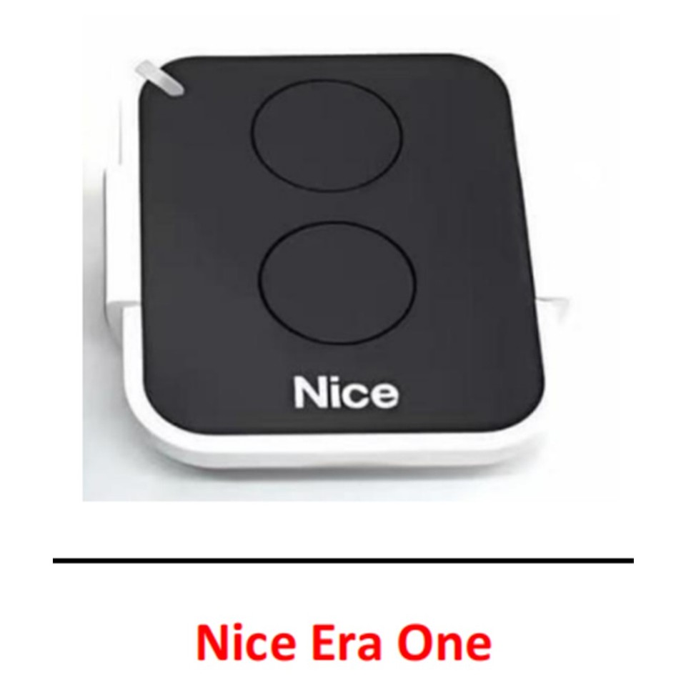 Nice Era One/Inti 2 Channel Gate Remote Control Key Fob Rolling Code ...