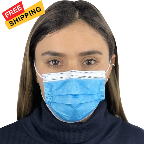 Disposable Face Masks ASTM Level 3 for Small Adults Made in USA 50pcs ...
