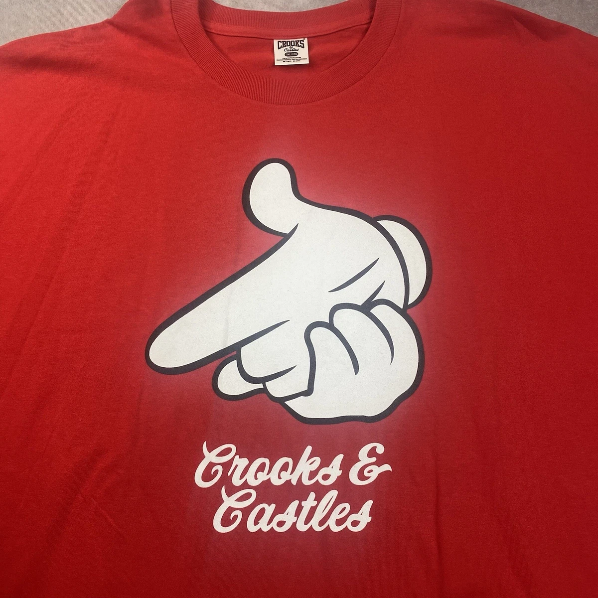 Crooks And Castles Mickey Mouse Hands Gun