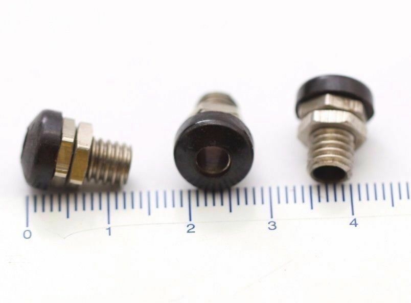 FEMALE BANANA PANEL BROWN 10 X 4.5MM 6MM (NEW OLD STOCK) 2PC ...