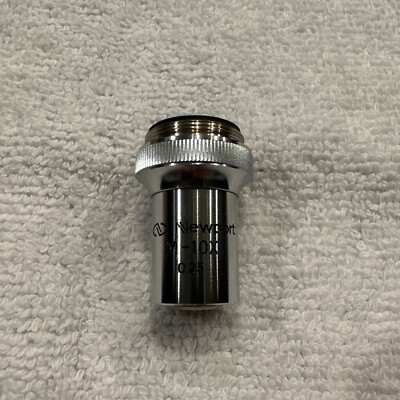 Newport M-10X Microscope Objective Lens 10x 0.25 | eBay