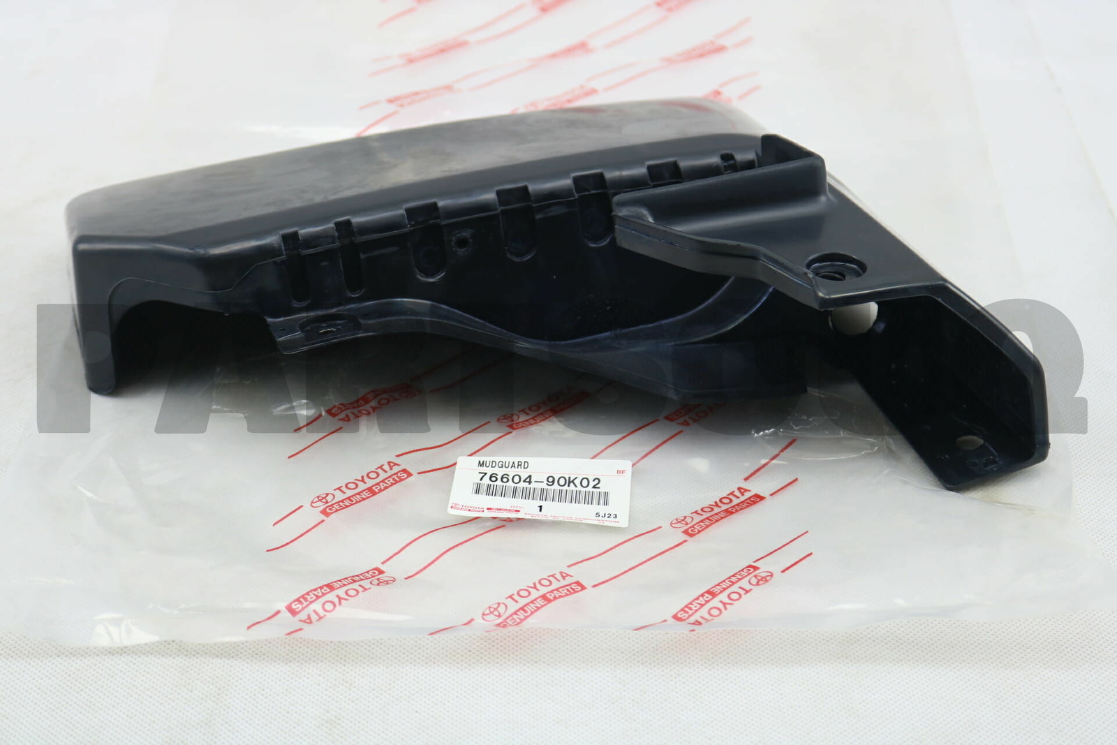 7660490K02 Genuine Toyota MUDGUARD SUB-ASSY, FRONT FENDER, LH 76604 ...