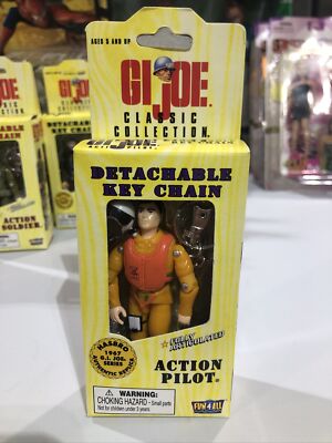 GI JOE Classic Collection ACTION PILOT Detachable Key Chain VINTAGE ...