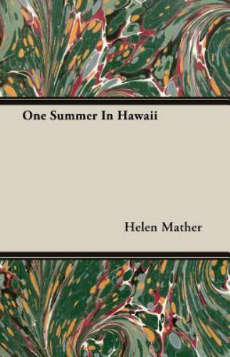 One Summer in Hawaii by Helen Mather (2007, Perfect) for sale online | eBay