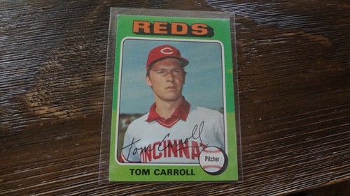 1975 TOPPS # 507 TOM CARROLL BASEBALL CARD | eBay
