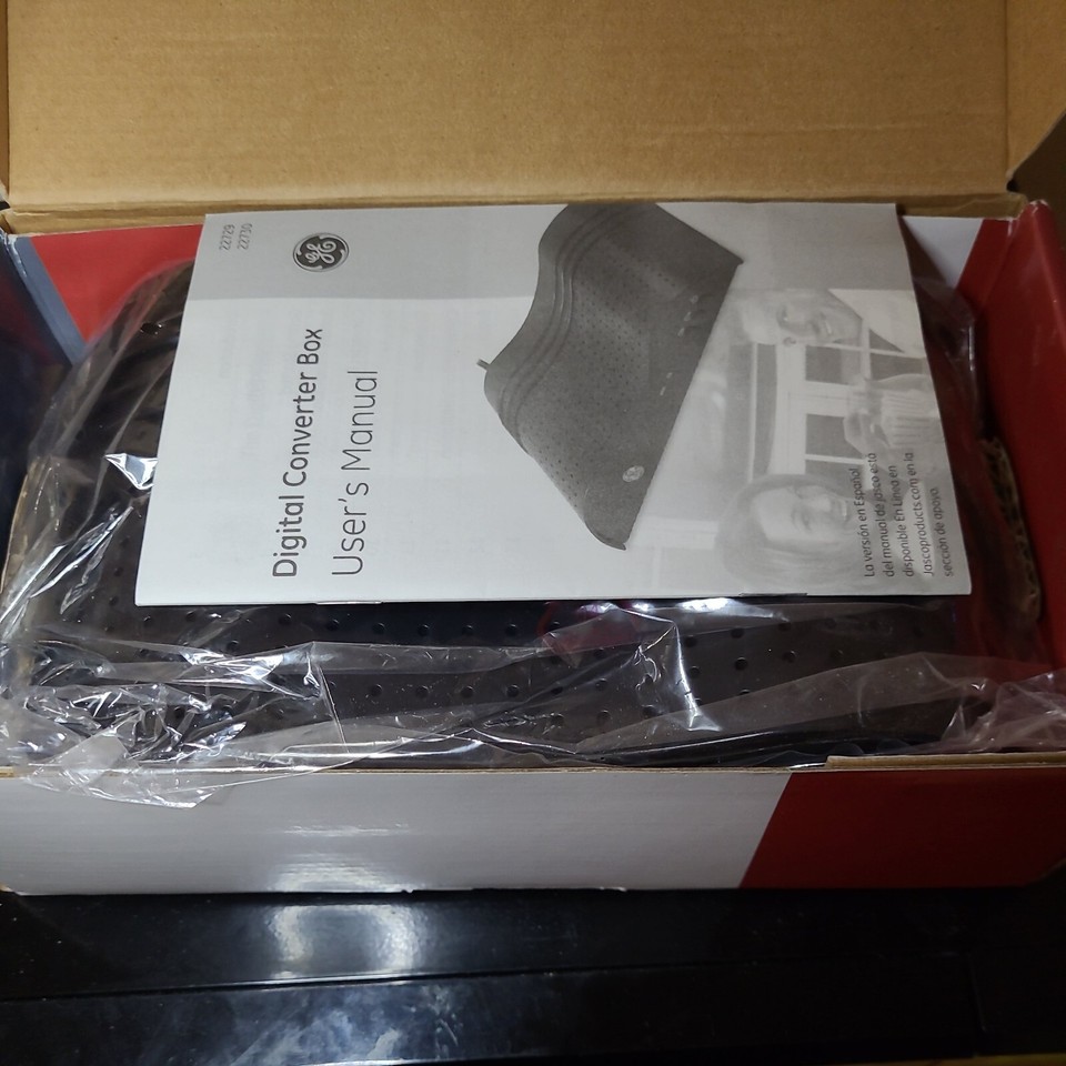 GE Smart Digital Converter Box 22729 with Remote Cable | Wi-Fi ...