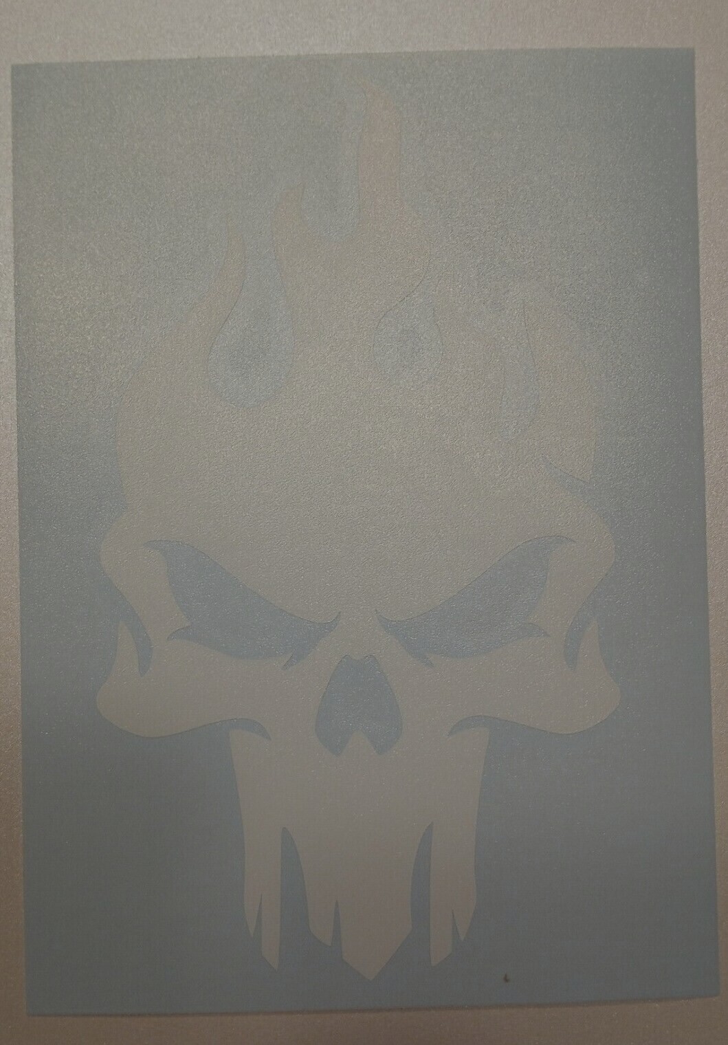 Flame Skull Head Vinyl Decal Car Truck Laptop Sticker | eBay