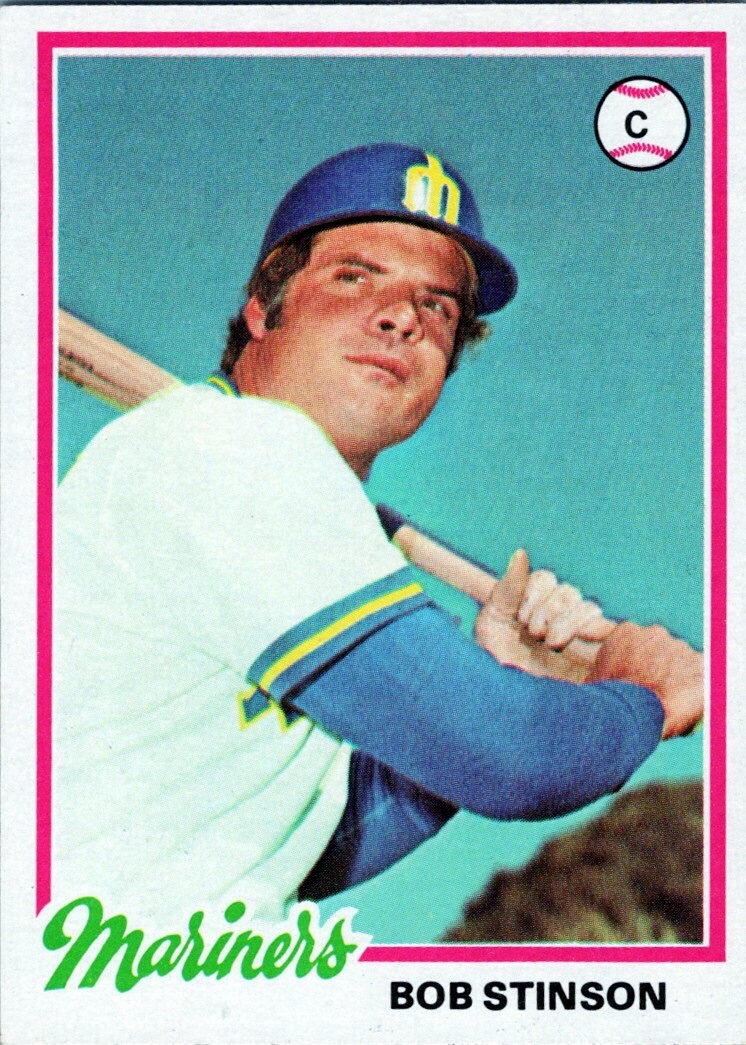 1978 Topps #396 Bob Stinson Seattle Mariners EX-MT | eBay