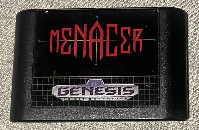 Menacer Game (Sega Genesis, 1992) Cartridge Only Works! | eBay