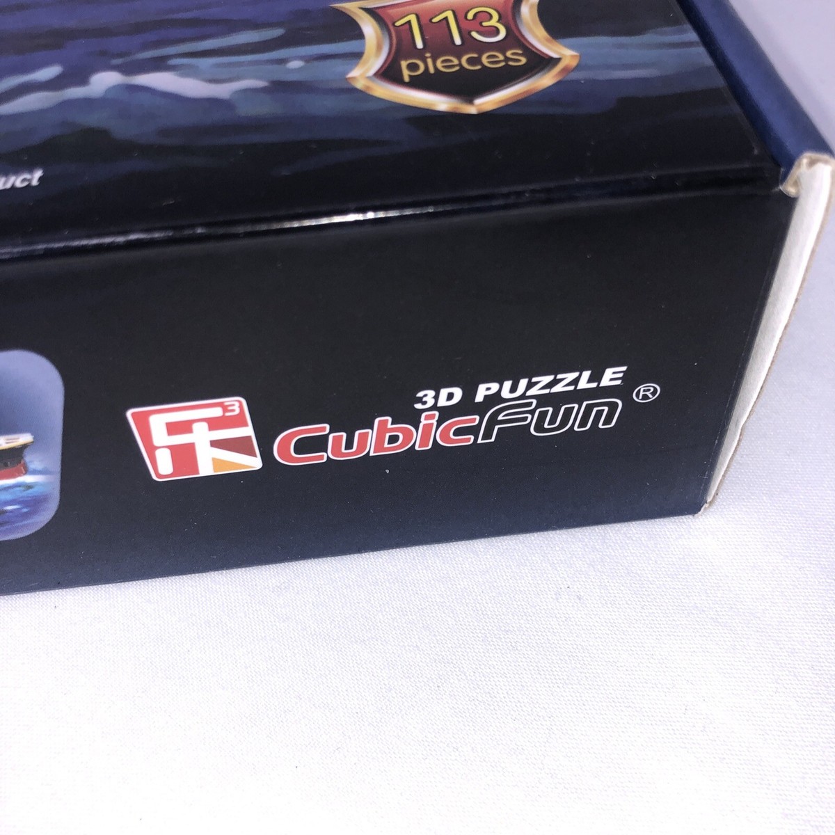 Cubicfun Logo CubicFun City Line New York City 123 Piece 3D Puzzle