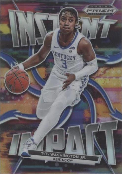 2022-23 Panini Prizm Draft Picks - Instant Impact TyTy Washington Jr. # ...
