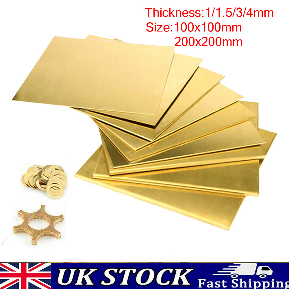 Brass Sheet Metal Thin Plate Thickness 1mm/1.5mm/3mm/4mm for ...
