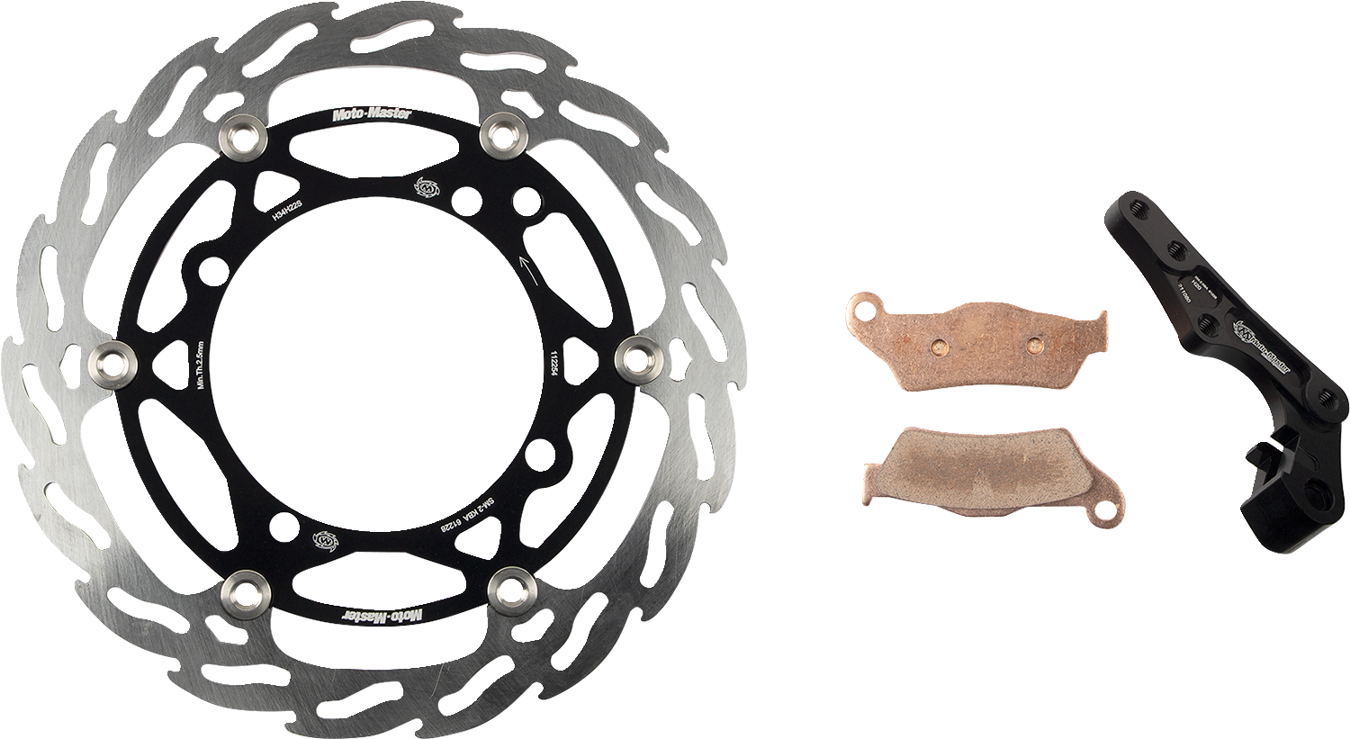 Moto-Master - 310035-PU - Flame Brake Rotor Kit, 270mm. for sale online ...