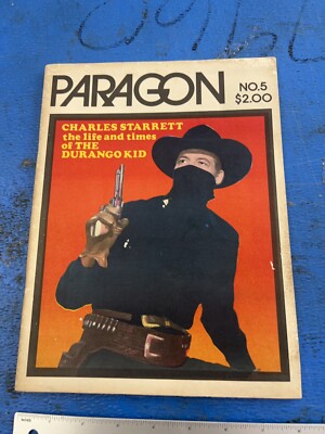 1972 Paragon Publications! Paragon Magazine #5! Durango Kid! Bill Black ...