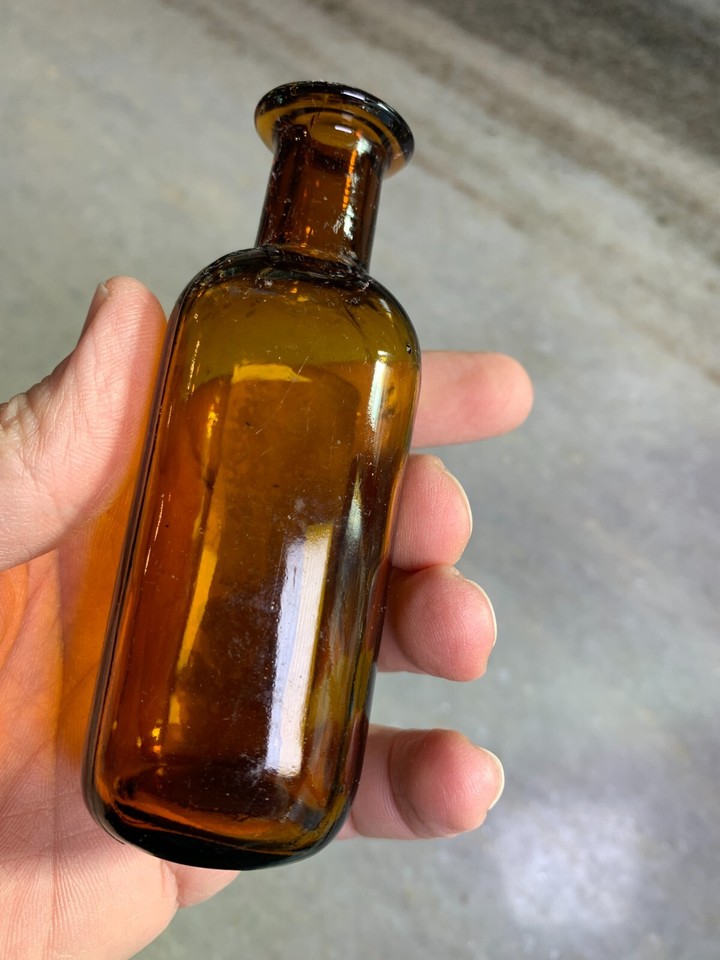 ANTIQUE NELSON BAKER & Co ELIXIR QUACK MEDICINE BOTTLE LABEL DETROIT ...