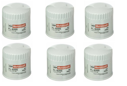 Ford OEM Engine Oil Filter Lincoln Mercury Motorcraft FL820S F1AZ6731BD ...