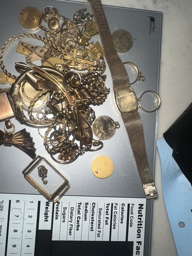 Vintage Gold Scrap Mix Jewelry Lot 10K/14K/12K Gold Filled 174 Grams | eBay