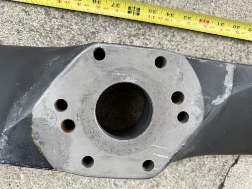 Big Heavy 74” Aluminum Airplane Propeller TC918 McCauley | eBay