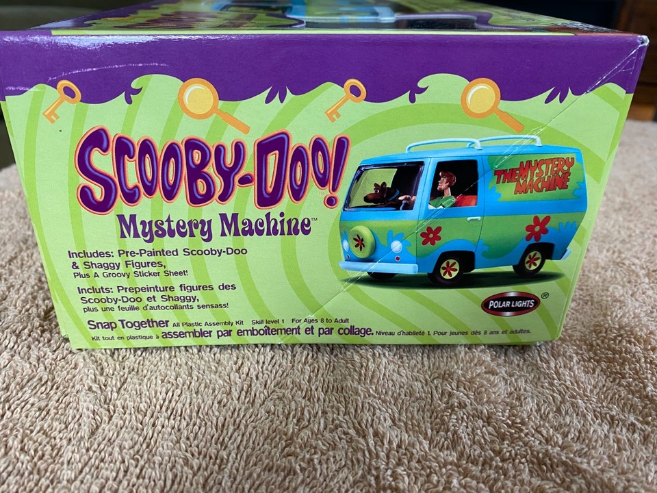 Polar Lights Snap-Together Model Kit Scooby-Doo! Mystery Machine w/2 ...