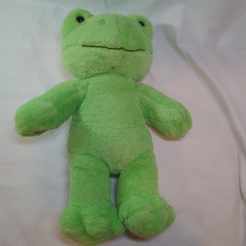 BAB Spring Green Frog Tropical Leaves Silk Dress Build A Bear 2022 ...