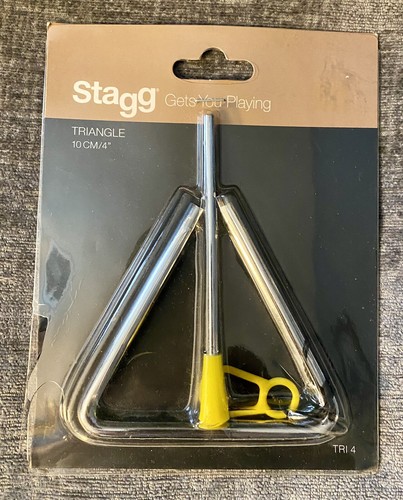 Stagg Tri 4 Triangle with Beater 10 cm / 4 in New in package | eBay