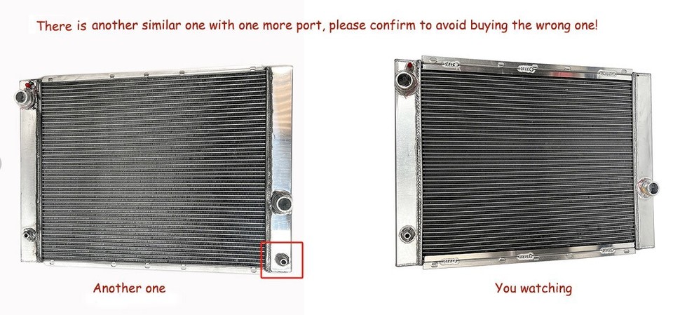 Aluminum Radiator Fit BMW E60/E61 5-Series 525 528 530 545 550 i/xi ...