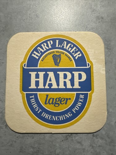 Beer Mat Coaster Beermat Harp Lager #1020 | eBay