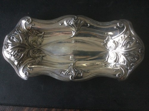 Vintage Alvin&Co. Sterling Silver Deep well Tray 204.0 grams MONO ...