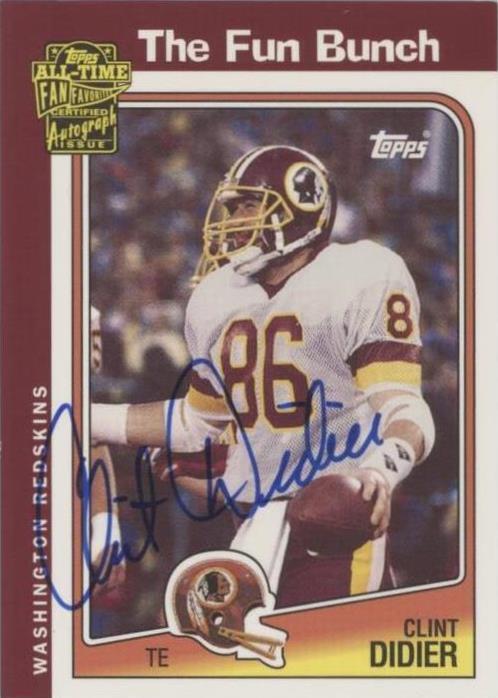 2004 Topps All-Time Fan Favorites - Clint Didier #CD Autographs (AU ...