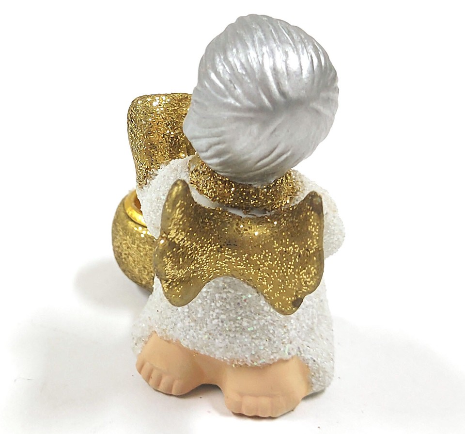 Figurine De Chérubin Chantant Porte-Bougie En Céramique Décoration De ...