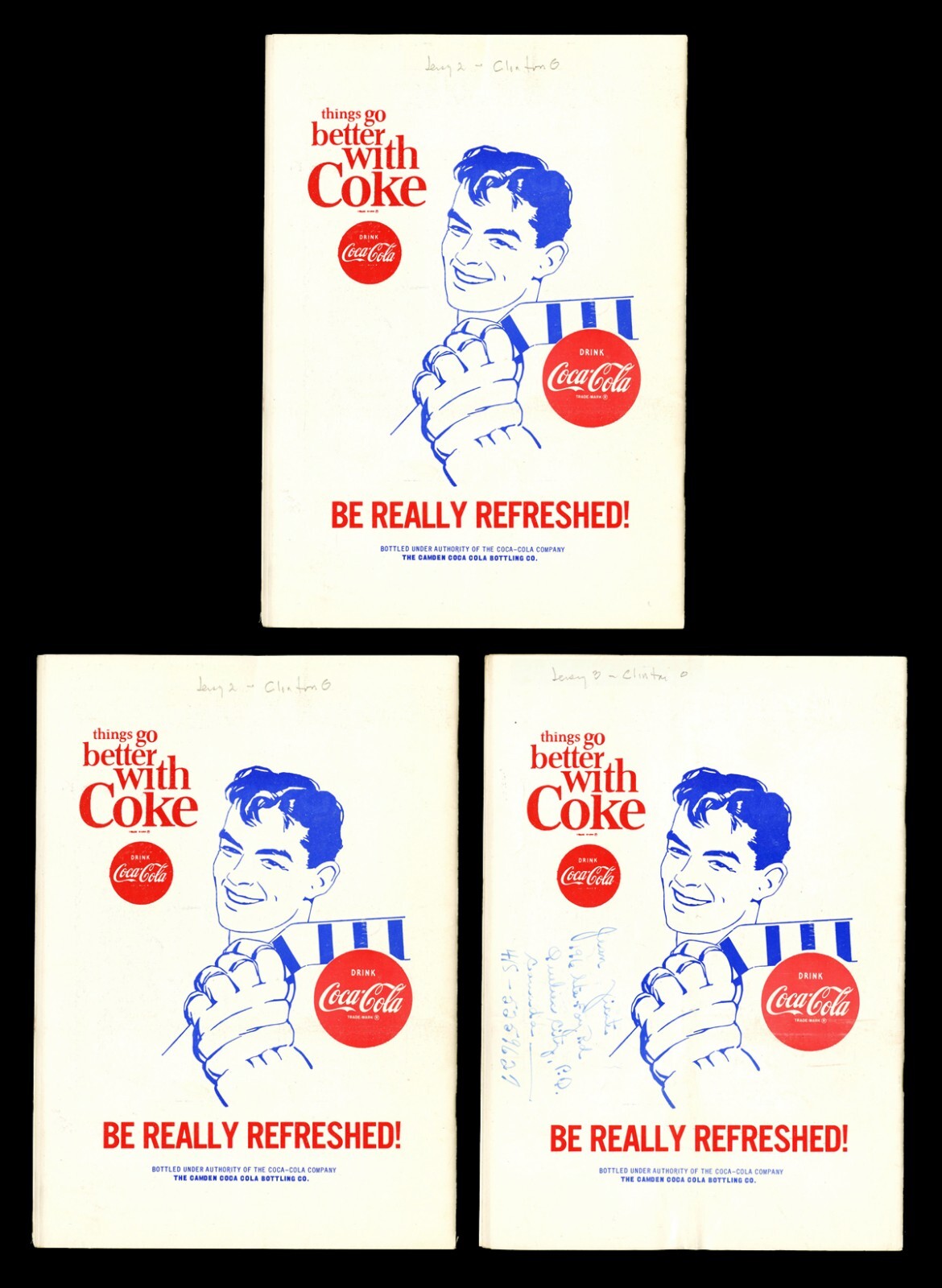 1967 EHL PLAYOFF PROGRAMS ALL THREE GAMES SCORED NEW JERSEY DEVILS NORM ...