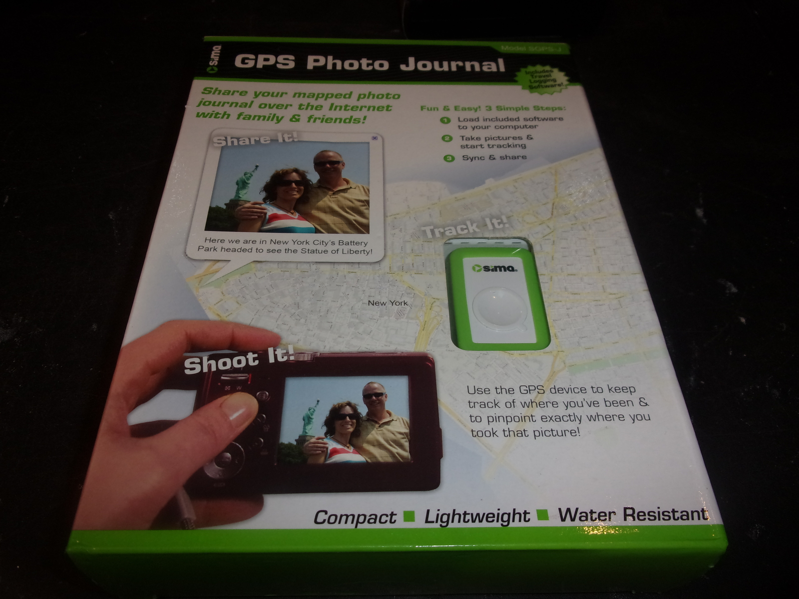 Sima GPS Photo Journal - digital camera GPS unit for sale online | eBay