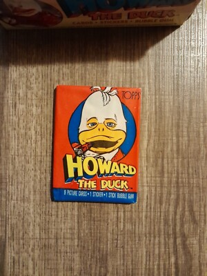 1986 Topps Howard The Duck Wax Pack | eBay